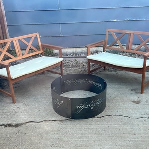 Cowboy Fire Pits Custom Fire Ring Pits Heavy Duty Outdoor Fire Pit ...