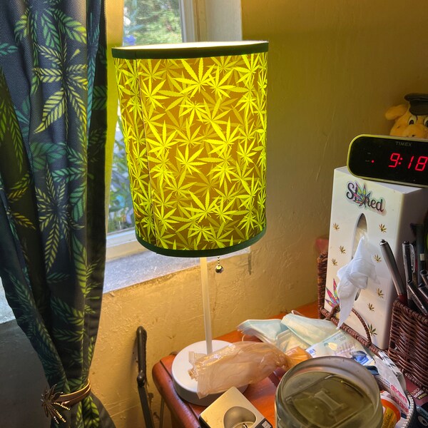 Boho Psychedelic Night Light, Boho Table Lamp, Trippy Rave Lamp, Custom ...