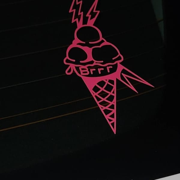Gucci Mane/ice Cream/vinyl Decal/gucci Mane/ice Cream Tattoo/brrr ...