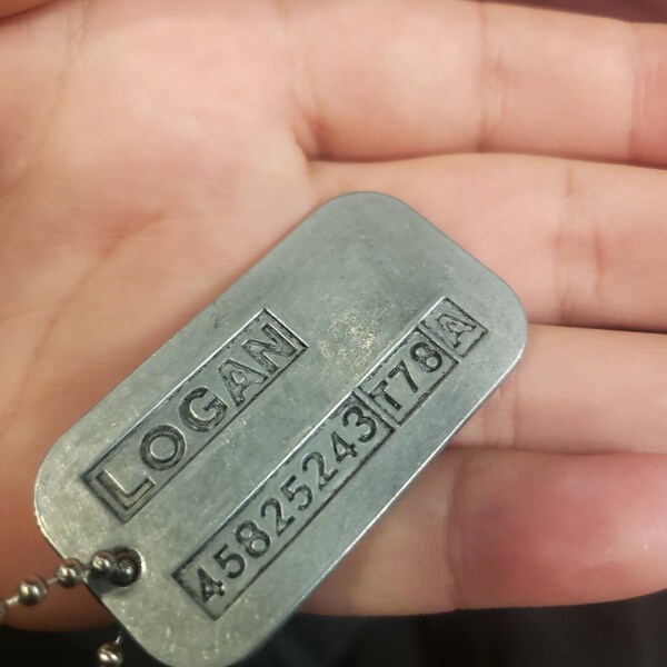 U.S. MILITARY Set PERSONALISED ARMY Dog Tags With Additional Red Medic ...