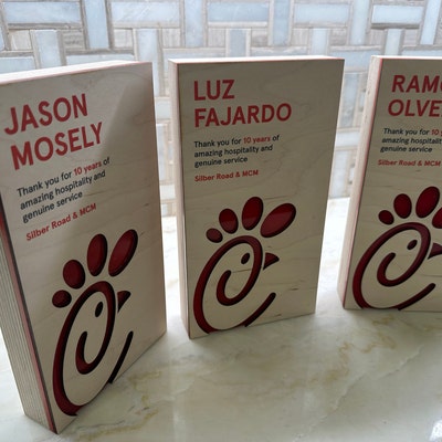 Modern Laser Cut Steel Trophy Corporate Award Unique Metal - Etsy