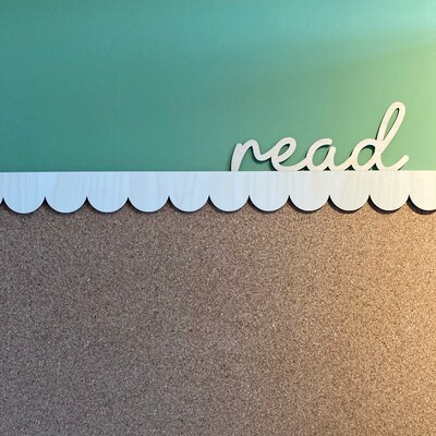 Wooden 'read' Wall Sign Nursery/playroom Decor Wall Art Bedroom Decor ...