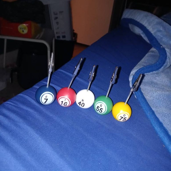 BINGO Ball Ticket Holders - Etsy
