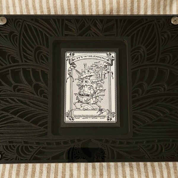 MTG Custom Wooden Card Display Magic the Gathering Card Frame Trading ...