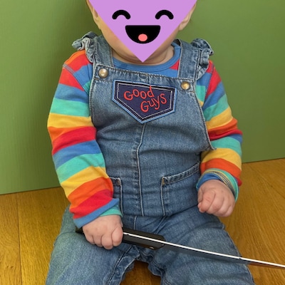 Good Guys Patch 3.5 Inch DIY Embroidered Hook and Loop Badge - Etsy