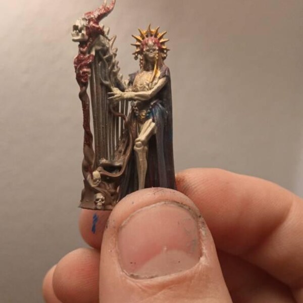 Orc Grozler Hang - Tabletop Dnd Miniature - 28 Mm, 32 Mm With Matching ...
