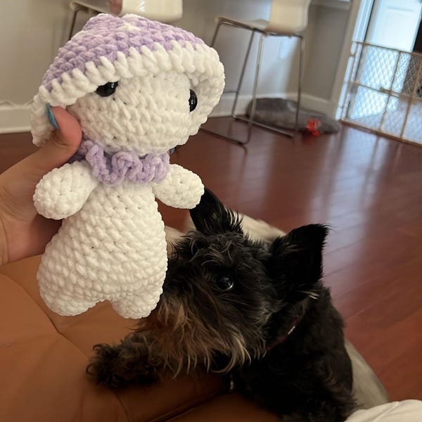 Whimsical Crochet Mushroom Plushie – Handmade Amigurumi Toadstool Toy ...