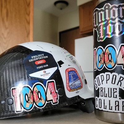 Scaffold Dawg Hard Hat Sticker Decal for Carpenter - Etsy