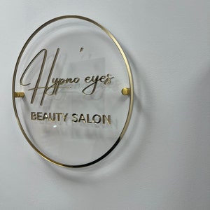 Unique Custom Made Business Sign for Your Company With Stand Offs ...