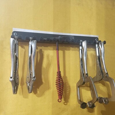 Vise Grip / Clamp Tool Shop Organizer: Holds 15 Tools - Etsy