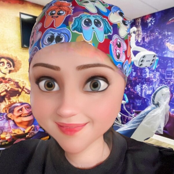 Naruto Scrub Cap - Nurse Scrubs Cap - Dental Surgical Cap, Surgical ...