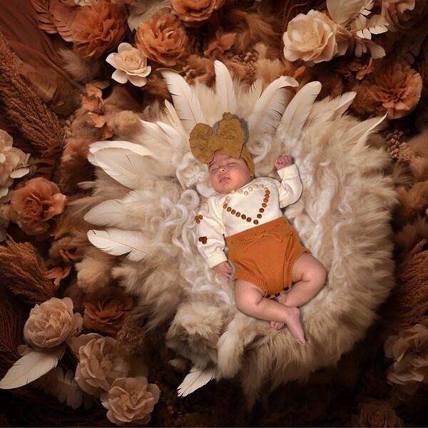 35 Neutral Newborn Digital Backgrounds, Big Bundle, Newborn Composite ...