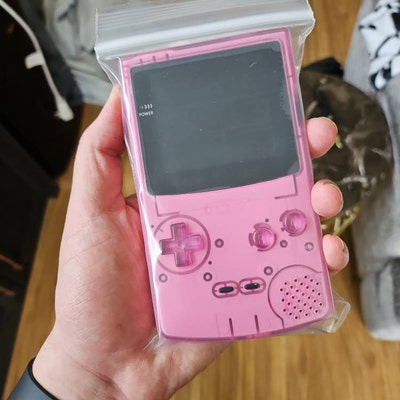 Custom Backlit Nintendo Gameboy Color Clear Green/black by ...