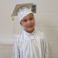 Shiny Pink Graduation Cap With Tassel 2024 Date Drop | Blank Grad Cap ...