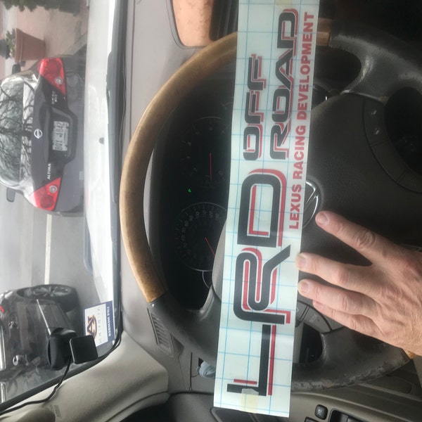 TRD PRO Toyota Racing Development Decals 18" X 2.7" - Etsy