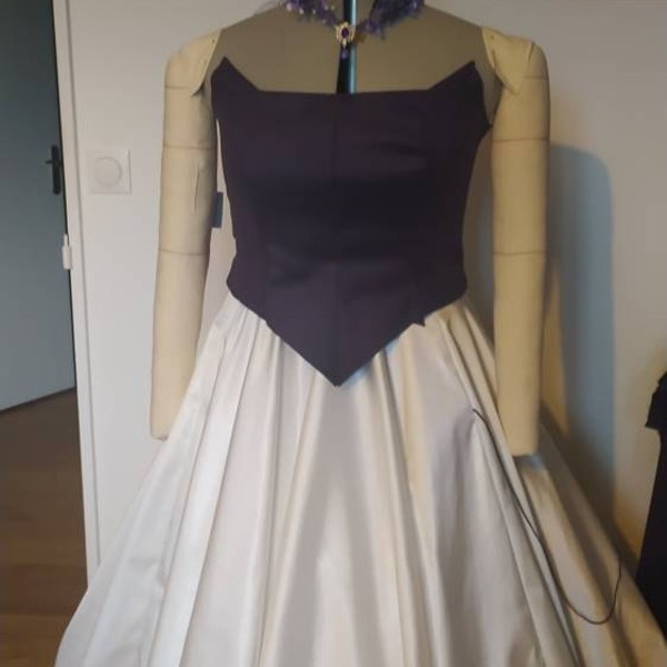 Princess Bodice 02 Sewing Pattern | Cocktail Bustier Pattern | Corset ...