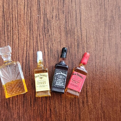 Vodka PINK Miniature Liquor Bottle Charms With Hooks for Keychains ...