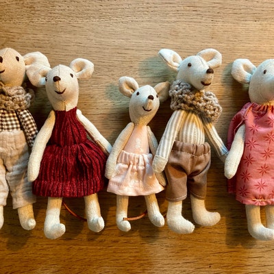 Mini Mouse 16 Cm Soft Toy Sewing Pattern and Tutorial - Etsy