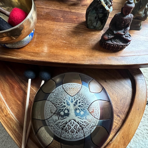 NEST DRUM TUNABLE 9"/22cm Deep Sound Pentatonic Drum - Etsy