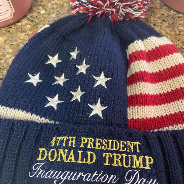 Trump 2024hat MAGA President Donald Trump Hat Cap Bling Diamond USA ...
