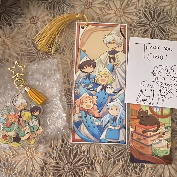 Witch Hat Atelier Agott and Coco Sticker - Etsy