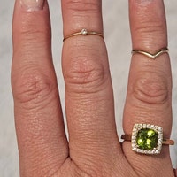 14k Gold Filled Ring Size 7,8,9,10,11,12,13,14,15 - Middle Finger Ring ...