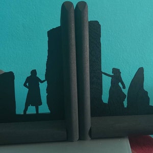 Woodland Bookends/Forest/Nature Scene/Book Lover | Etsy