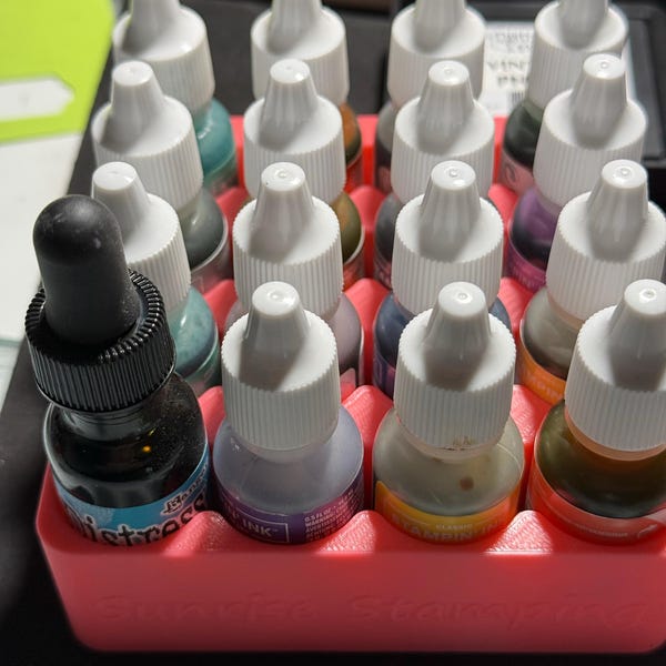 Reinker /bottle Storage Caddy - Holds 16 - Etsy