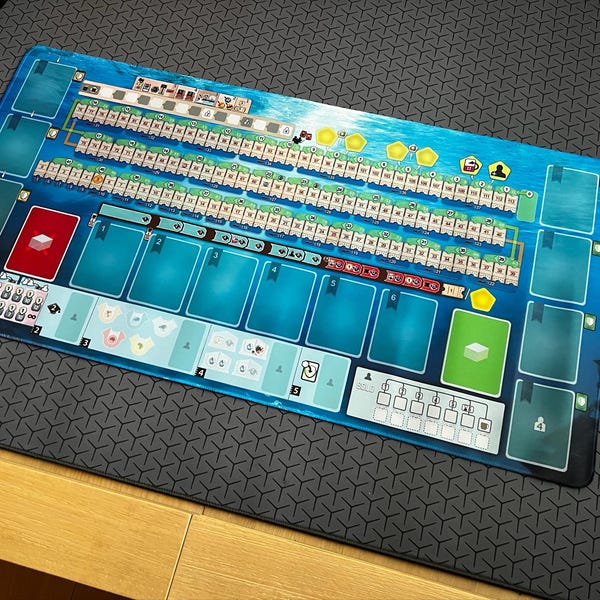 Boardgame-ark Nova Marin Worlds Expansion Playmat-unofficial PRODUCT - Etsy