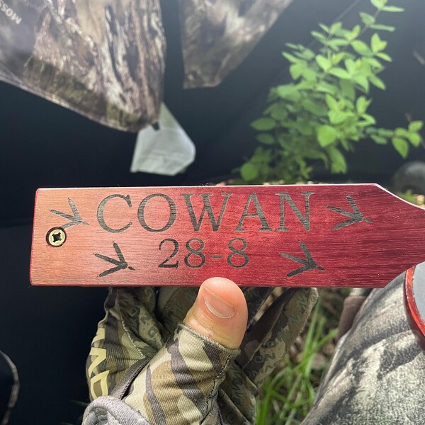 3.5" Turkey Pot Padauk Game Call. Slate or Blasted Glass Strike Surface ...