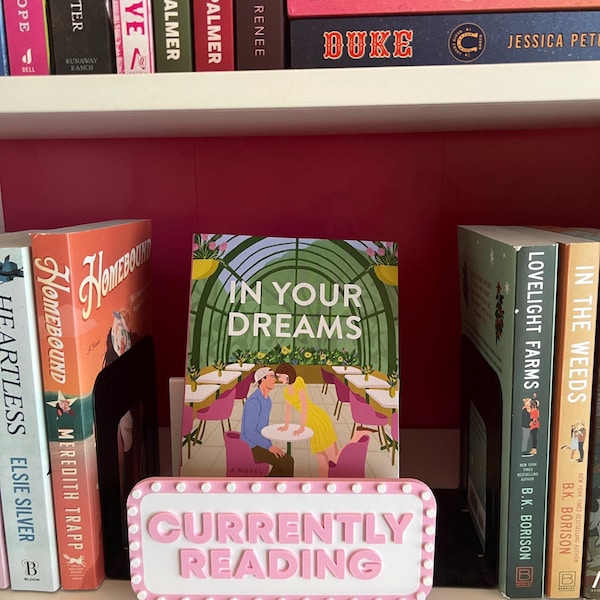 Book Sign, Library Sign, Currently Reading, Book Display, Bookish Decor ...