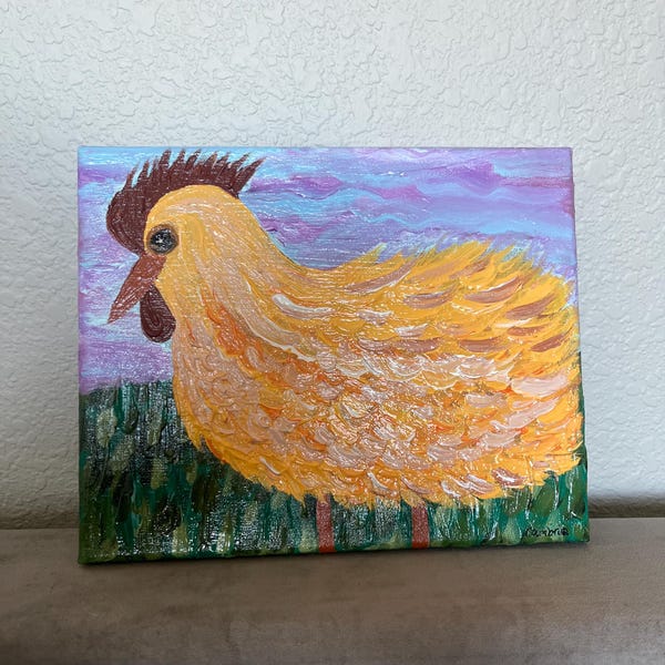 3D Flower Vase | Wood Panel | Floral Texture Art | Original Acrylic ...