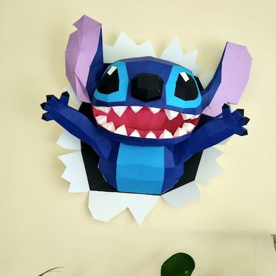 Angel Stitch Papercraft DIY Pepakura Origami Template Low Poly - Etsy