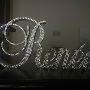 Swarovski Crystal cards Sign Wedding Signs - Etsy