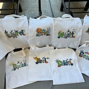 Halloween Doodle Letters With Clip Art PNG Files, Make Your Own Name ...