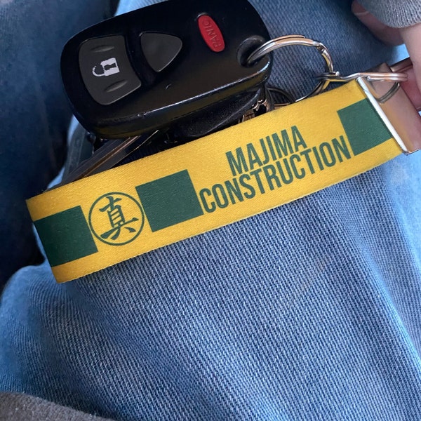 Keychain Yakuza Like a Dragon, Majima Construction, Like a Dragon ...