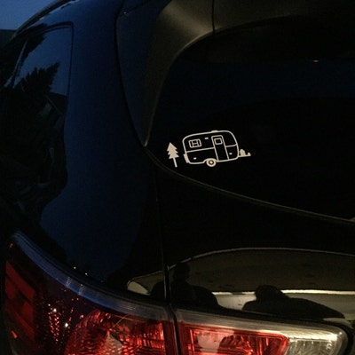 Fiberglass Trailer Car Window Vinyl Decal Scamp Camper Casita Burro ...