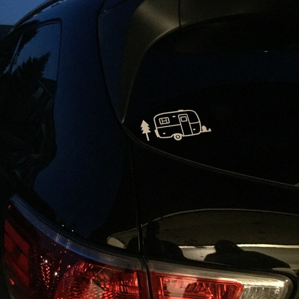 Fiberglass Trailer Car Window Vinyl Decal - Scamp Camper- Casita ...