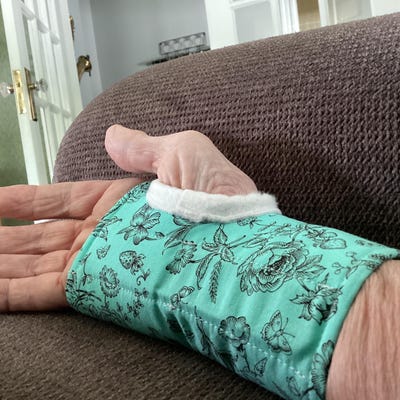 Printable Wrist Brace Sewing Pattern, Sew Your Own Cute Custom Support ...