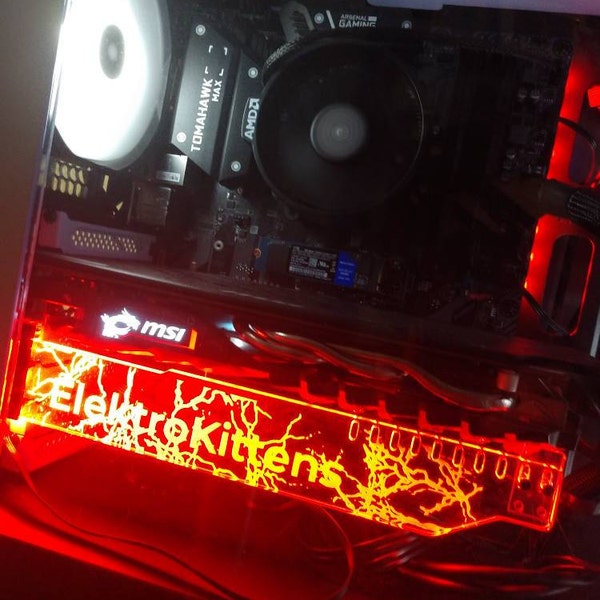 12v4pin RGB Graphics Card Holder Support Bracket Support Customized ...