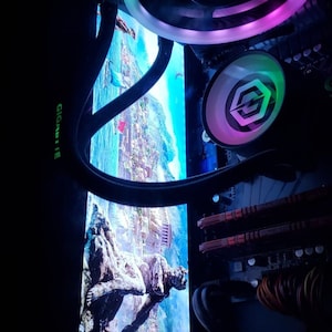 Custom Light RGB GPU Backplate Graphics Card Decoration Board ...