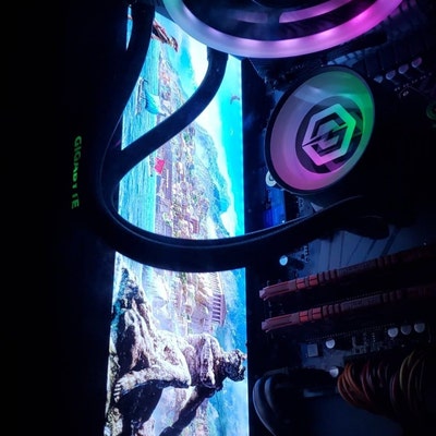 Custom Light RGB GPU Backplate Graphics Card Decoration Board ...