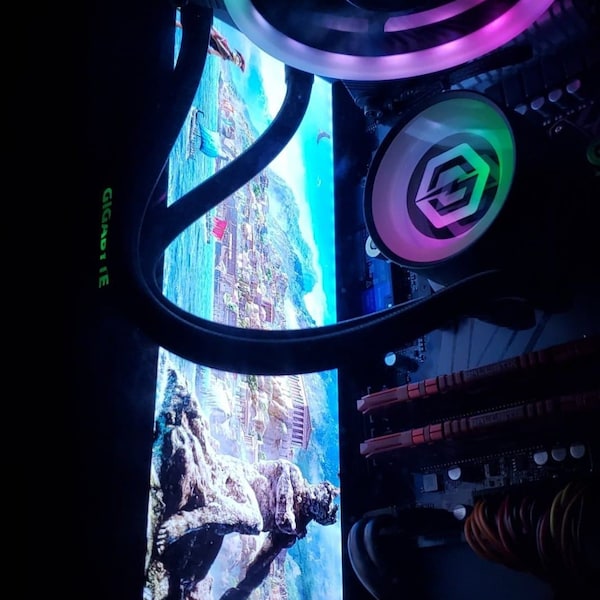 Custom Light RGB GPU Backplate Graphics Card Decoration Board ...