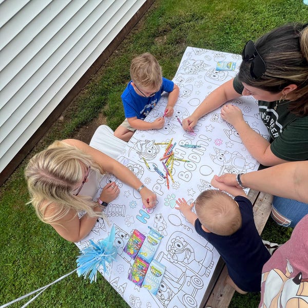 Giant Dogs Coloring Banner Coloring Poster School Activity Kids ...