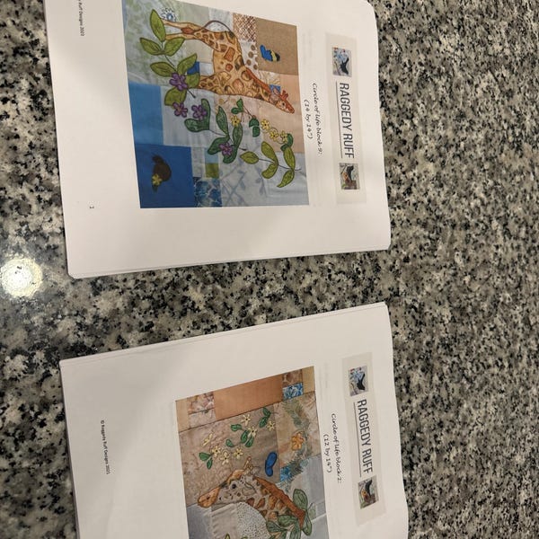 Red Work 5 Hedgehog and Poppies Summer PDF Pattern Wildlife Hand Sewing ...