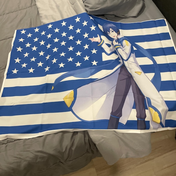 Hatsune Miku, American Flag, Vocaliod, - Etsy