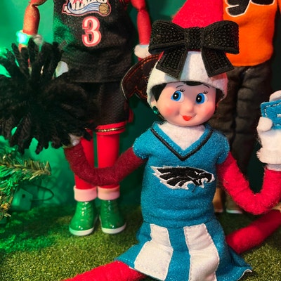 Doll 12 or Elf Clothes CHEER OUTFIT You Pick Team - Etsy