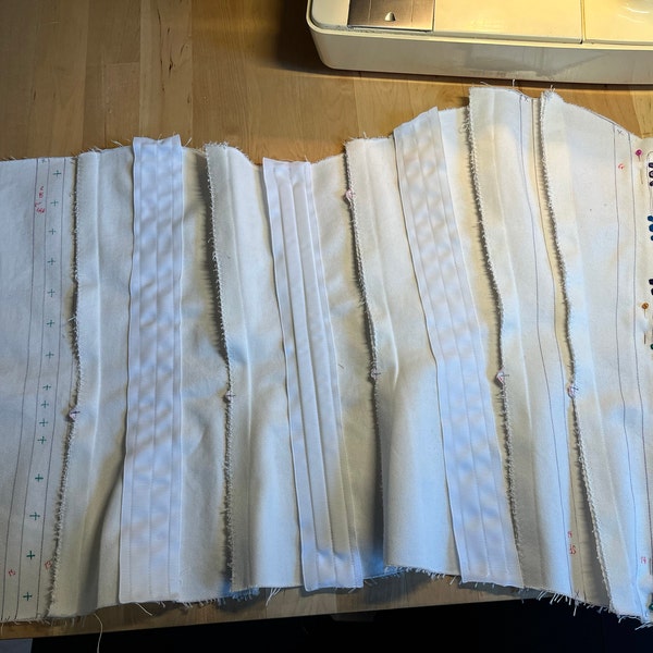 1780s Stays PDF Pattern - Size Pack B (18-26 Plus) - Etsy