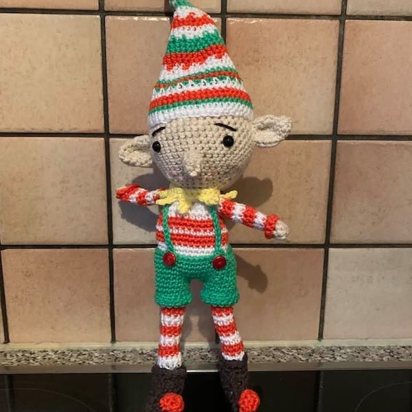 Zeno the Elf | PDF Crochet Pattern - Etsy