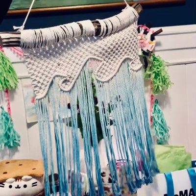 Beachy Wave Macrame Wallhanging - Etsy